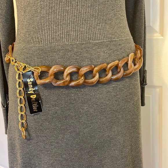Sandy Duftler | Accessories | New Sandy Duftler Adjustable Link Belt In ...